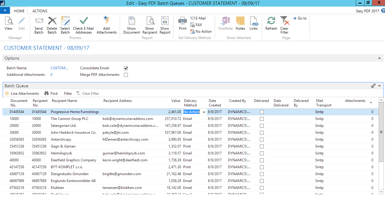 Batch-Screen - Microsoft Dynamics NAV Addons and Integrations